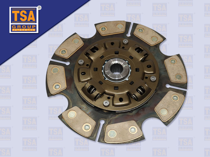 แผ่นคลัช IS VGS 11" 24 ร่อง EURO3 ทองแดง 8 แฉก รู 25 MM (TSA) | E.C.M ...